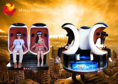 中国 商業 9D VR の映画館 360 度のバーチャル リアリティの卵の映画館装置 販売のため
