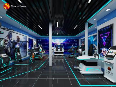 Cina I bambini dell'attrezzatura del parco di divertimenti di VR giocano la realtà virtuale Arcade Theme Park Playground di zona in vendita