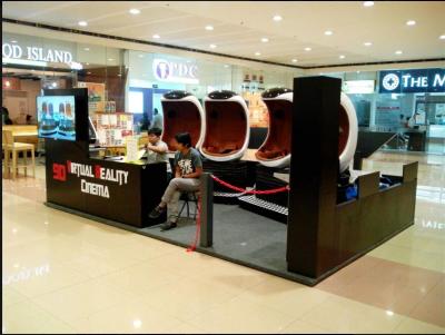 China Fácil controlar a plataforma de giro do ° do simulador 360 do cinema do jogo 9D à venda