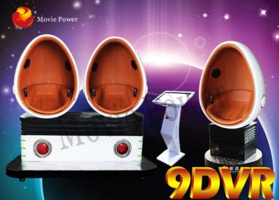 Cina Sedili del simulatore 9D VR 3 Dof 3 del cinema da 360 gradi VR per il campo da giuoco in vendita