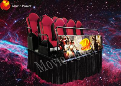 Cina SGS della piattaforma di moto di DOF del cinema 6 del simulatore del circuito idraulico 7D in vendita