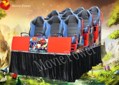 Cina attrezzatura dinamica di 6 persone Seat del cinema 7D sicura e facile di controllare in vendita
