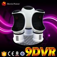 China Interactive Virtual Reality Electric 9D Action Cinema System 1 / 2 / 3 Cabins for sale