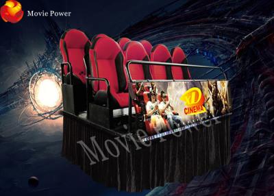 中国 6dof プラットホーム 7d の映画館の相互シミュレーター銃のゲーム装置の高い人気 販売のため