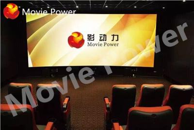 Cina Faccia segno a cilindri elettrici alla grande attrezzatura del cinema 5D con movimento regolare in vendita