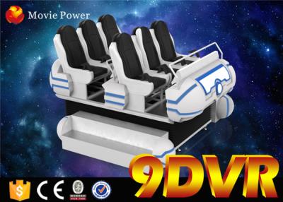 Cina 6DOF la famiglia 6 del sistema elettrico 220V VR mette l'esperienza a sedere del vr 9d con potere 6.0KW in vendita