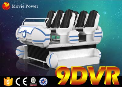 Cina 9D la realtà virtuale 6 mette il gioco interattivo della fucilazione della pistola della famiglia di VR e un film a sedere di 360 gradi in vendita