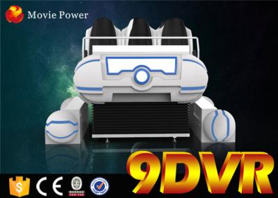 Cina Vetroresina emozionante del cinema di realtà virtuale di emozioni 6DOF 9D 9d con gli effetti del getto d'aria in vendita