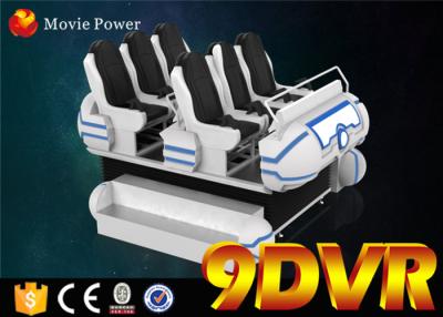 中国 空気ジェット機の効果の興奮する感情6DOF 9D 9dのバーチャル リアリティの映画館のガラス繊維 販売のため