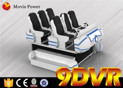 Cina Cinema di Game Center 10CBM 6.0KW 9D VR con gli effetti di spazzata/vibrazione della gamba in vendita