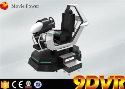 China Virtual Reality 9D VR Cinema Driving Car Simulator With Online Game Free Download for sale