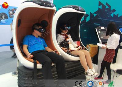 Cina Simulatore comodo di realtà virtuale del cinema di forma 9d Vr dell'uovo con i vetri di Vr in vendita