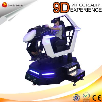 Cina Azionamento del simulatore di moto di corsa di automobile di Vr F1 con realtà virtuale Arcade Game Machine di vetro di Vr in vendita
