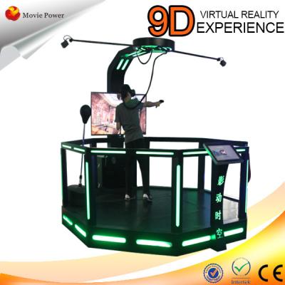China Equipamento portátil do entretenimento do simulador da realidade virtual de máquina de jogo do tiro da arma de VR à venda