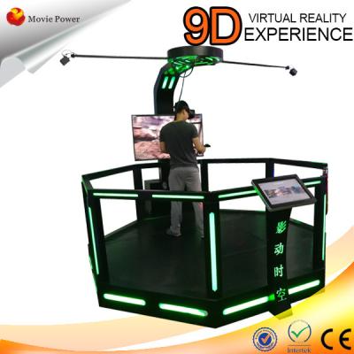 China Equipamento portátil do entretenimento do simulador da realidade virtual de máquina de jogo do tiro da arma de VR à venda