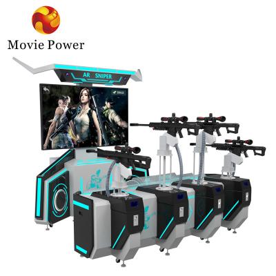 China Interactive Indoor VR Shooting Games Arcade Machine 4 Player For Amusement Park for sale