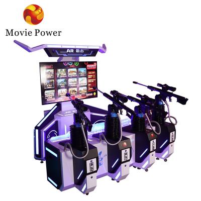 China Interactive Indoor VR Shooting Games Arcade Machine 4 Player For Amusement Park for sale