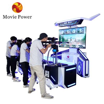 China Interactive Indoor VR Shooting Games Arcade Machine 4 Player For Amusement Park for sale