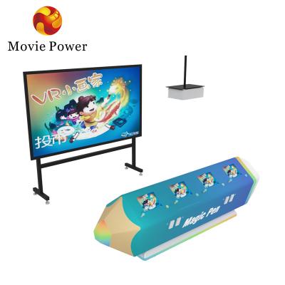 Cina AR MR Proiettore interattivo Gioco a parete Bambini Educazione 3d Gioco video Bambini Macchina di pittura in vendita