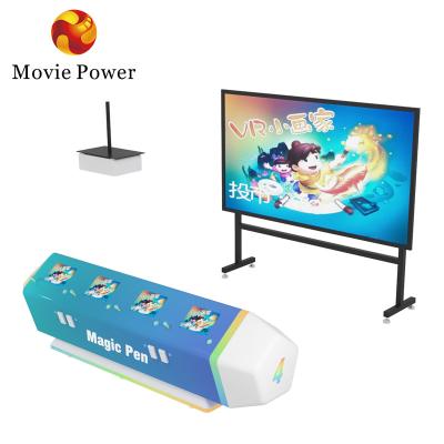Cina Multiplayer 3d Interattivo AR Proiettore Indoor Bambini Disegnare Macchina di gioco in vendita