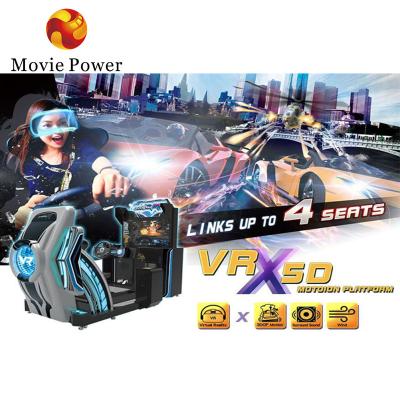 China 9d Vr Game Machine Simulador de carreras de coches para el parque temático de realidad virtual en venta