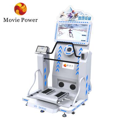 China Dynamic Indoor Ski Simulator 9d Virtual Reality Snowboard Simulator Machines for sale