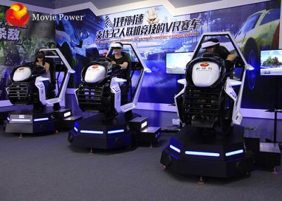 Cina Azionamento dinamico elettrico della piattaforma VR di automobile del simulatore attraente di corsa VR 9D in vendita