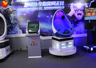 Cina 3 vetri della cuffia avricolare 9D del simulatore 1 di Seat della macchina virtuale dell'uovo piattaforma di rotazione di 360 gradi in vendita