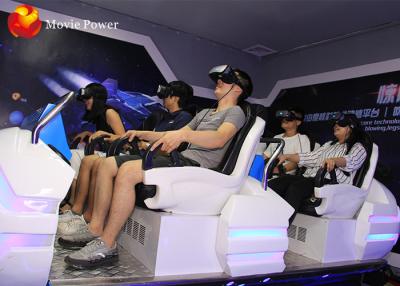 中国 遊園地のための6つの座席プレーヤー9Dのシミュレーター9D VRの映画館のセリウムの証明書 販売のため