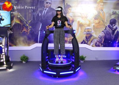China Plataforma Rotatable da inervação 9D Vr da arcada da batalha a fichas do negócio à venda