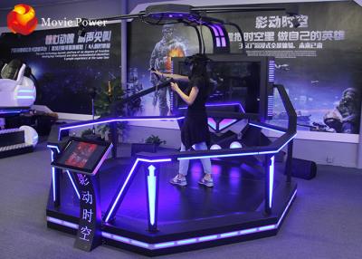 China VR Walking Standing Up Cinema Virtual Reality Simulator With HTC Vive Walking Platform for sale