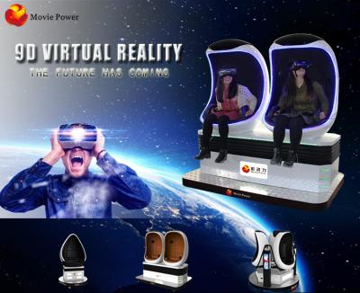 中国 マジック9D VR卵のシミュレーターの二重座席VRジェット コースターの屋内催し物 販売のため