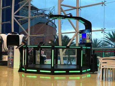 Cina Camminatore che spara HTC Vive 9d VR che sta sul simulatore del gioco di battaglia con la pistola che spara la macchina interattiva del gioco in vendita
