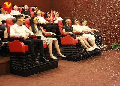 Cina I giri di emozione di personalizzazione 4D fanno segno al cinema della casa del sistema di effetti della sedia in vendita