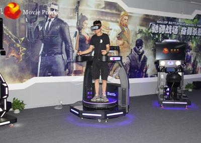 Cina Simulatore reale del dispositivo virtuale 9D 360 cinema della macchina 9D del gioco della pistola della fucilazione di rotazione di grado in vendita