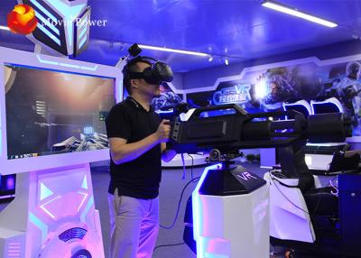 Cina macchina del gioco di battaglia della fucilazione del parco di divertimenti HTC Vive dello spazio del camminatore di Gatling del supporto di 9d VR in vendita
