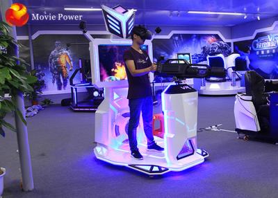 Cina macchina del gioco di battaglia della fucilazione del parco di divertimenti HTC Vive dello spazio del camminatore di Gatling del supporto di 9d VR in vendita