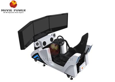 China Stabiele 9D-Simulator het Rennen Simulatorcockpit met 3d van Elektrisch Systeem Te koop