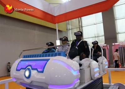 Cina 6 astronave del cinema della famiglia 9D VR dei sedili 360 gradi di rotazione/piattaforma dinamica in vendita