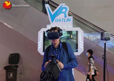 Cina Vetro di fibra fresco del simulatore della fucilazione di potere 9D VR di film con metallo Meterial in vendita