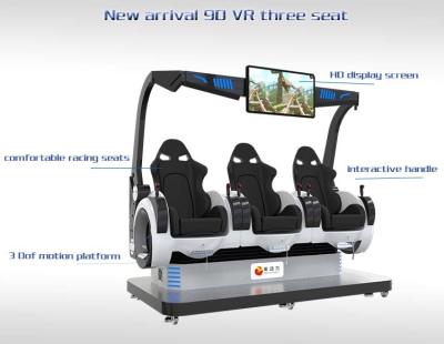 Cina il telecomando 3 del simulatore di 220V 9D mette la macchina a sedere del gioco del cinema 3Q VR di realtà virtuale in vendita
