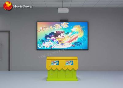 China Puzzle 3d Smashed Wall Interactive Projector Games Coin Payment Educational Colorful Painting for sale