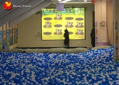 Cina parco dell'interno del campo da giuoco dei bambini 3D dei grandi del pavimento della parete giochi interattivi della proiezione in vendita