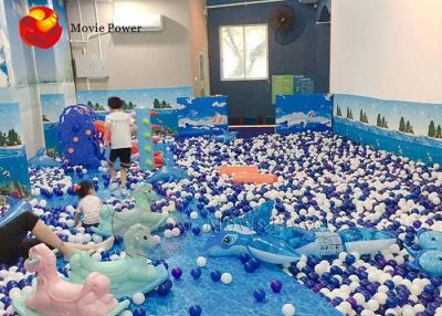 Cina parco dell'interno del campo da giuoco dei bambini 3D dei grandi del pavimento della parete giochi interattivi della proiezione in vendita