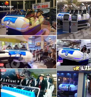 Cina Piattaforma virtuale dinamica di moto del simulatore della stanza del cinema del sistema 9D VR di Home Theater in vendita