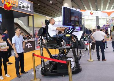 Cina 3㎡ realtà virtuale dello spazio 9D che determina i giochi dell'automobile del simulatore F1 360 gradi in vendita