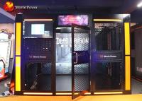 China Multiplayer Interactive Walking Shooting Simulator / 9D VR Game Machine for sale