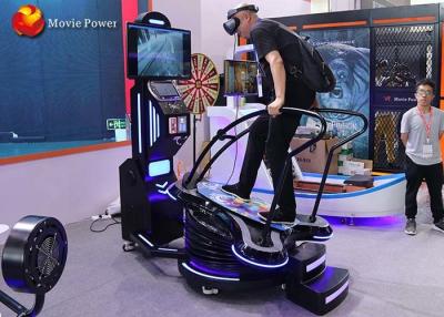 中国 9D VRのサーフの動きのシミュレーターの相互催し物のゲームを立てる黒い及び青 販売のため