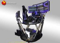 China Amusement Park 9D Simulator 6 Axis Dynamic XD Car Driving Simulator for sale