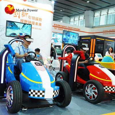 Cina Simulatore dell'interno di realtà virtuale della vettura da corsa della galleria con 3 lo schermo 4KW in vendita